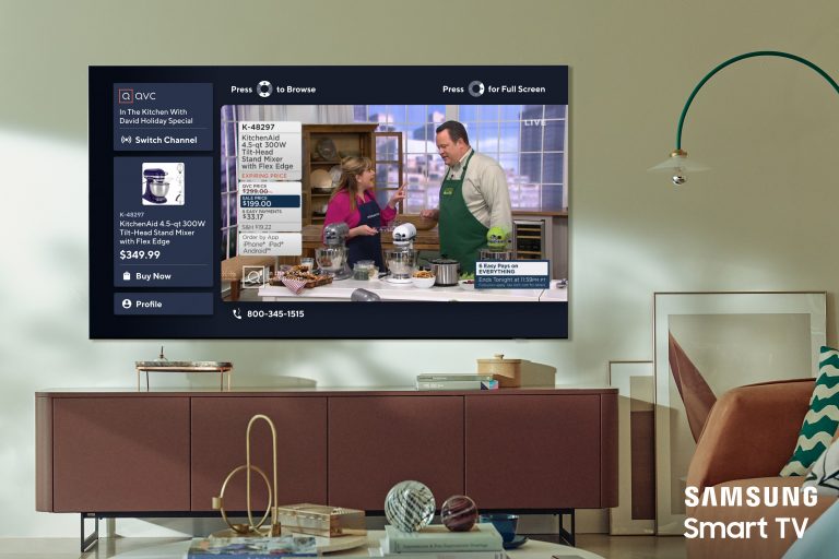 QVC+ and HSN+ Streaming Experience Launches on Samsung Smart TVs - QVC ...